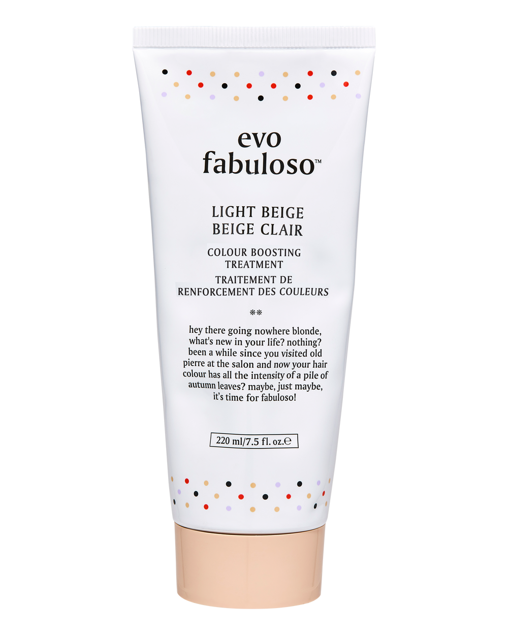 Evo Fabuloso Light Beige Colour Boosting Treatment/ colour intensifyin