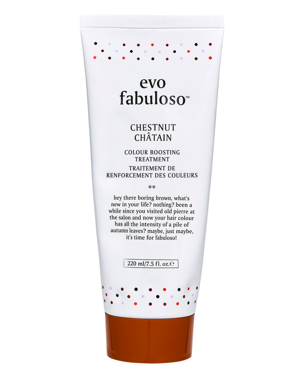 Evo Fabuloso chestnut colour boosting treatment/ colour intensifying c